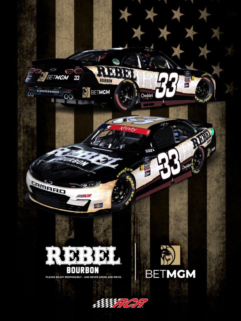 Kyle Busch Unveils New Rebel Bourbon NASCAR Xfinity Car | Bourbon Lens